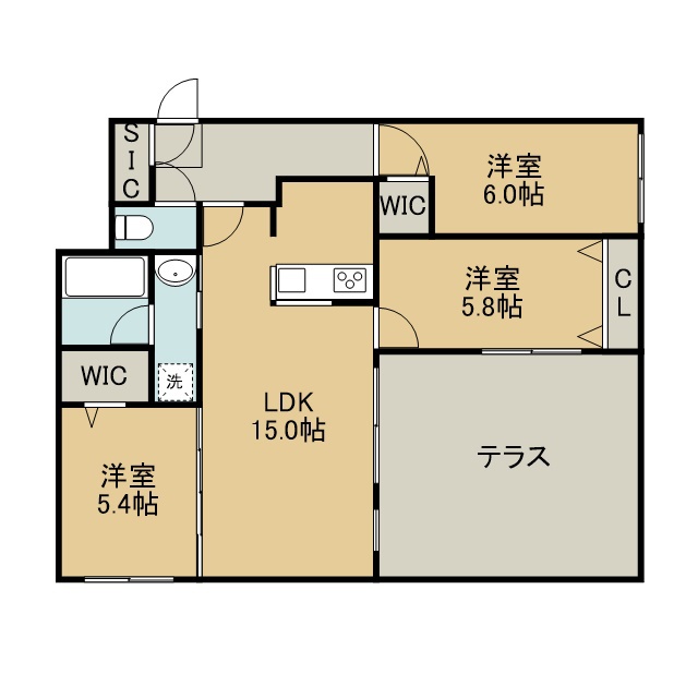 ツインベリー千歳/102|北海道千歳市末広4丁目|3LDK | アパマンショップ 駿河